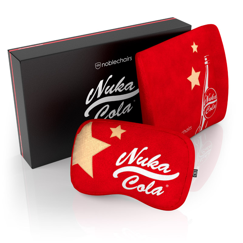 noblechairs Memory Foam Pillow Set - Fallout Nuka-Cola Edition