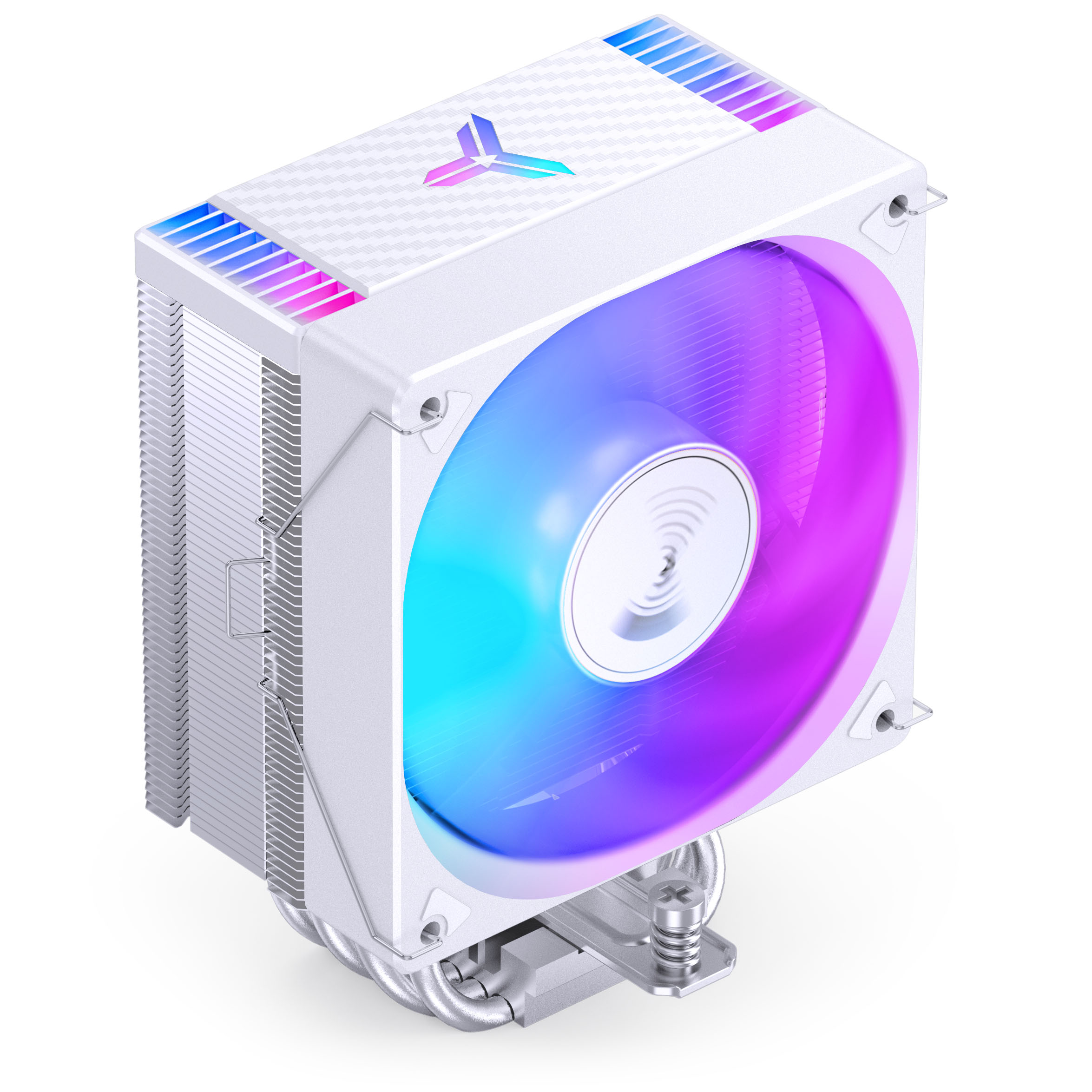 Jonsbo CR-1000MAX CPU cooler, 120mm, RGB - white