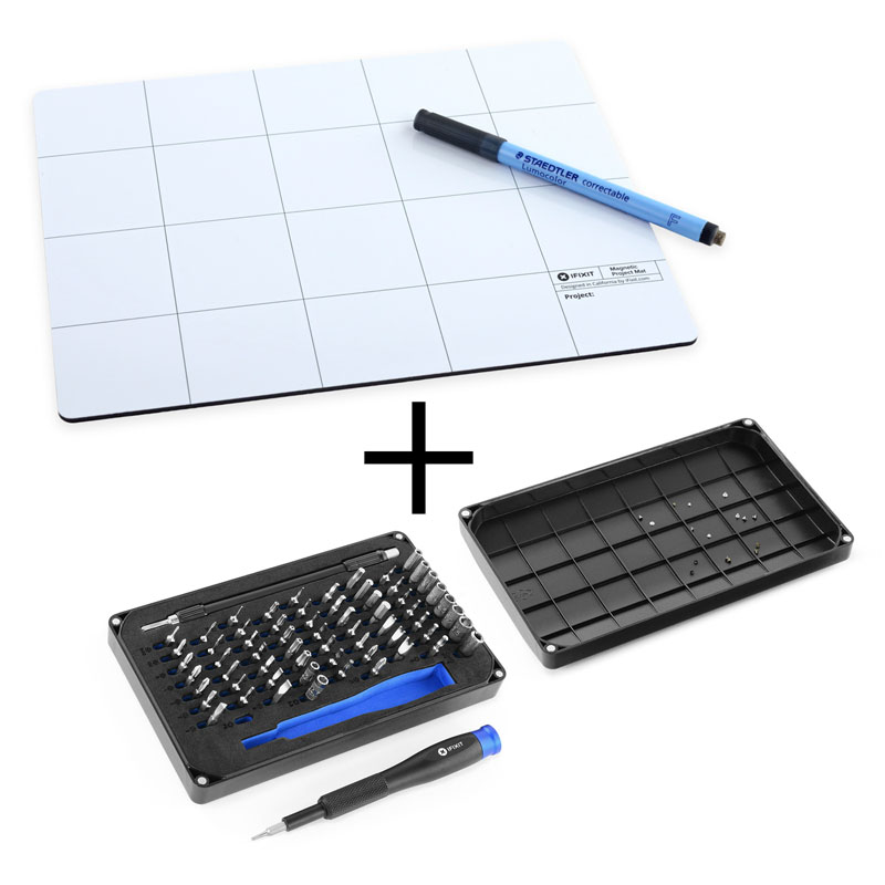 iFixit Mako 64 Bit Driver Kit + Pro Magnetic Project Mat