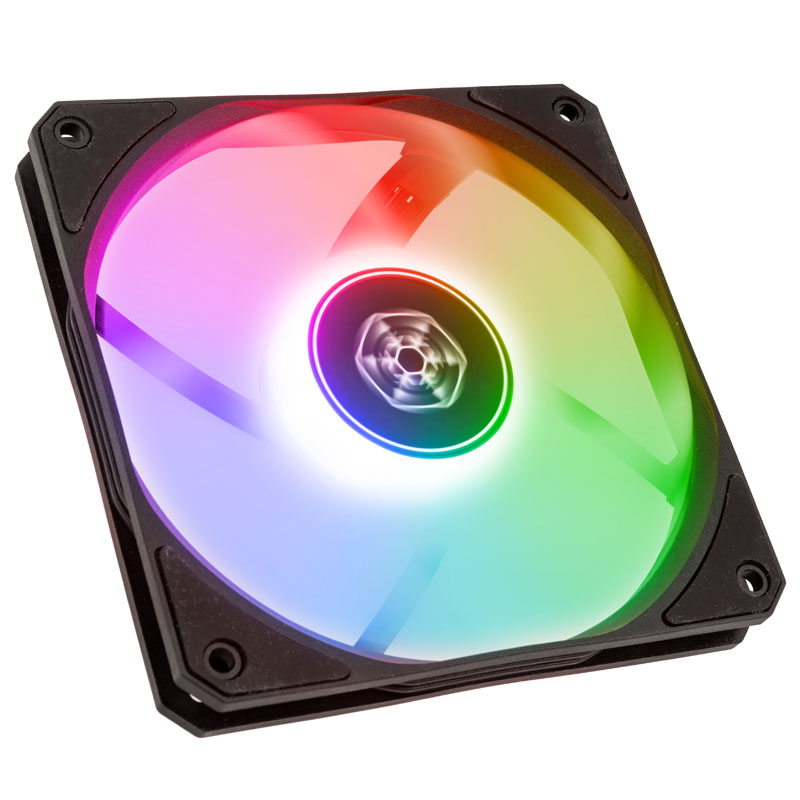 SilverStone SST-AS120B-ARGB, RGB fan - 120mm