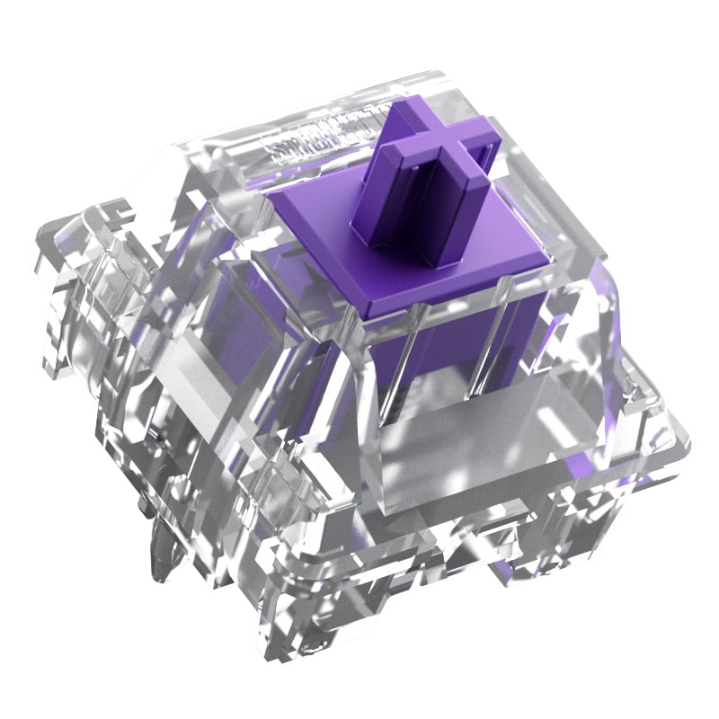 Glorious Mako Standard Switches, Mechanical, 5-Pin, Tactile, MX Stem, 45g - Lubed, 110 Pieces