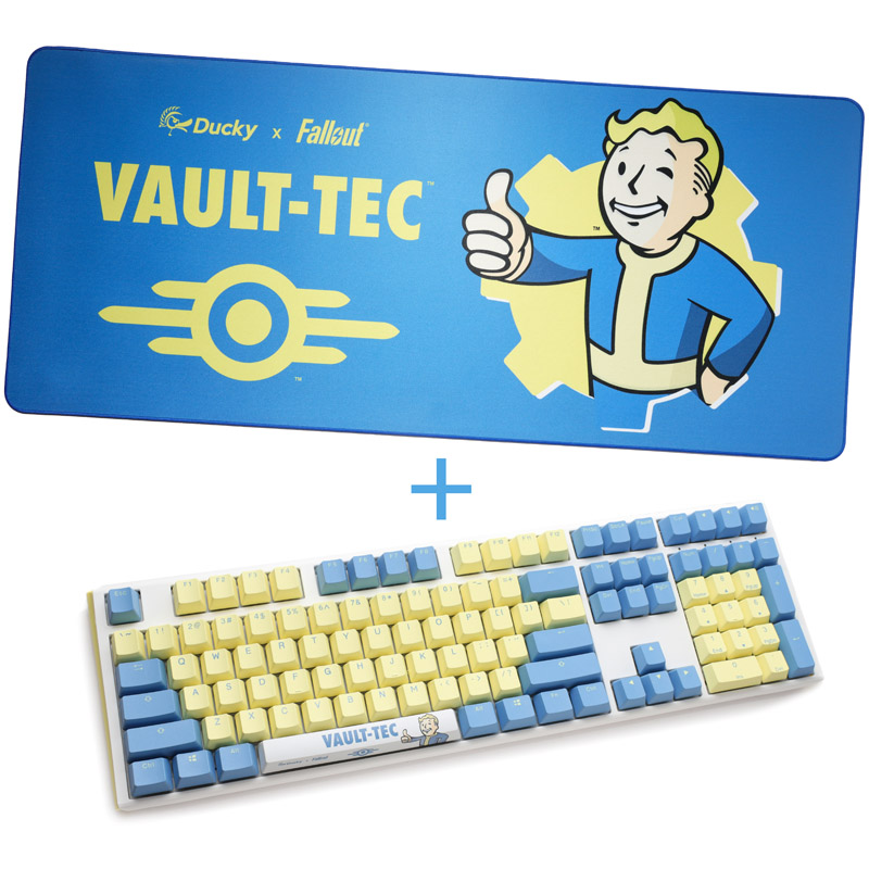 Ducky x Fallout Vault-Tec Limited Edition One 3 Gaming Keyboard ...