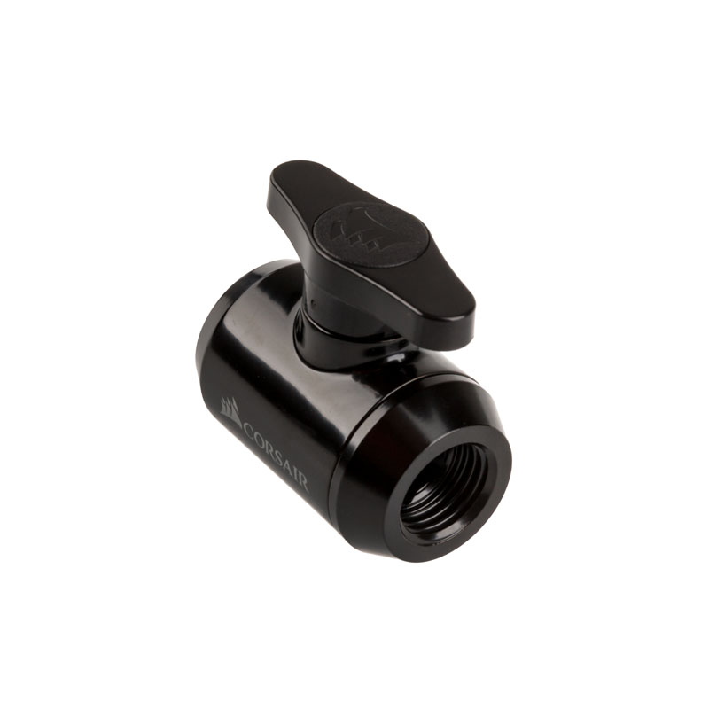 Corsair Hydro X Series XF Ball Valve - black