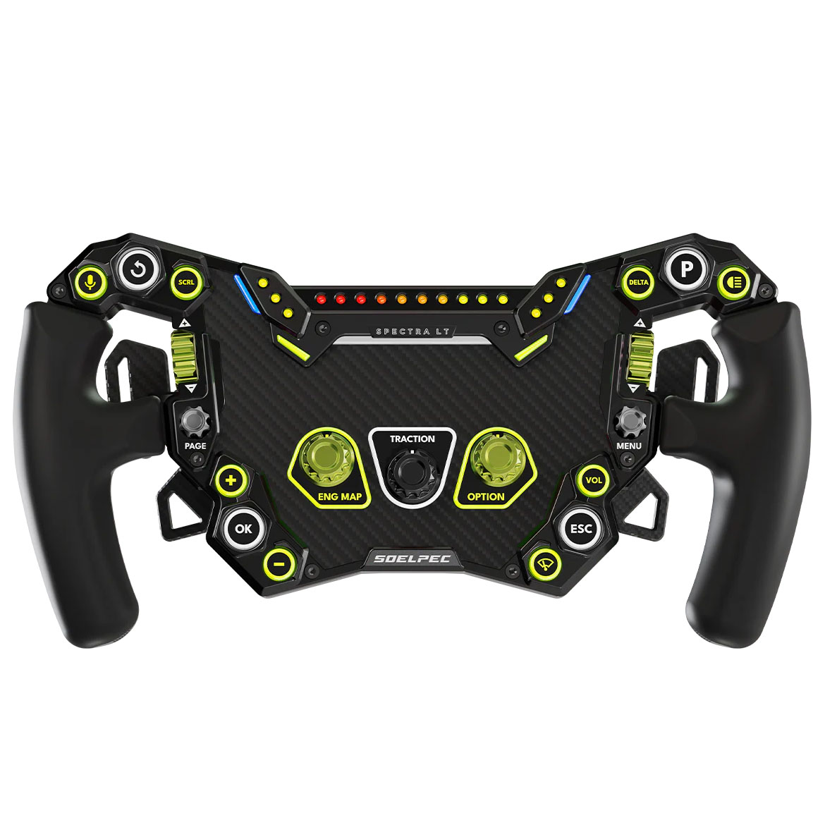 SOELPEC Spectra LT Steering Wheel - neon