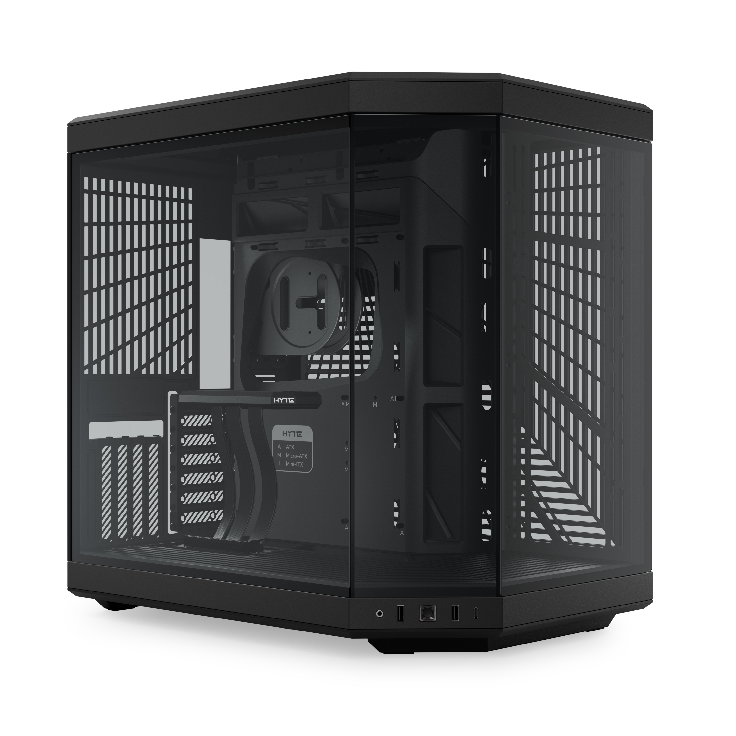 Hyte Y70 PC Case, Mid Tower, Standard - Black