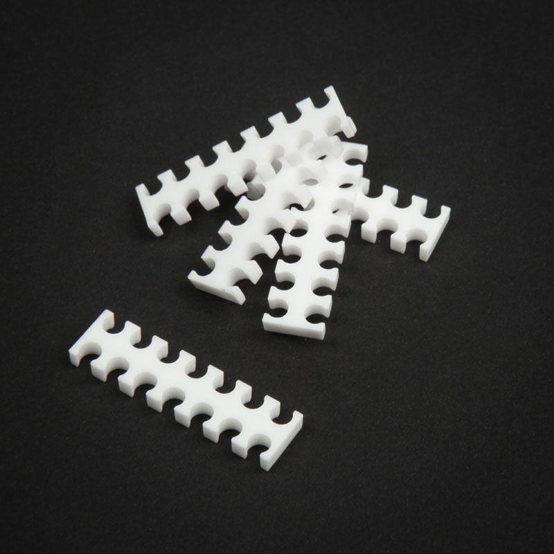 King Mod Service 14-Slot Cable Comb 3mm small - white - set of 5