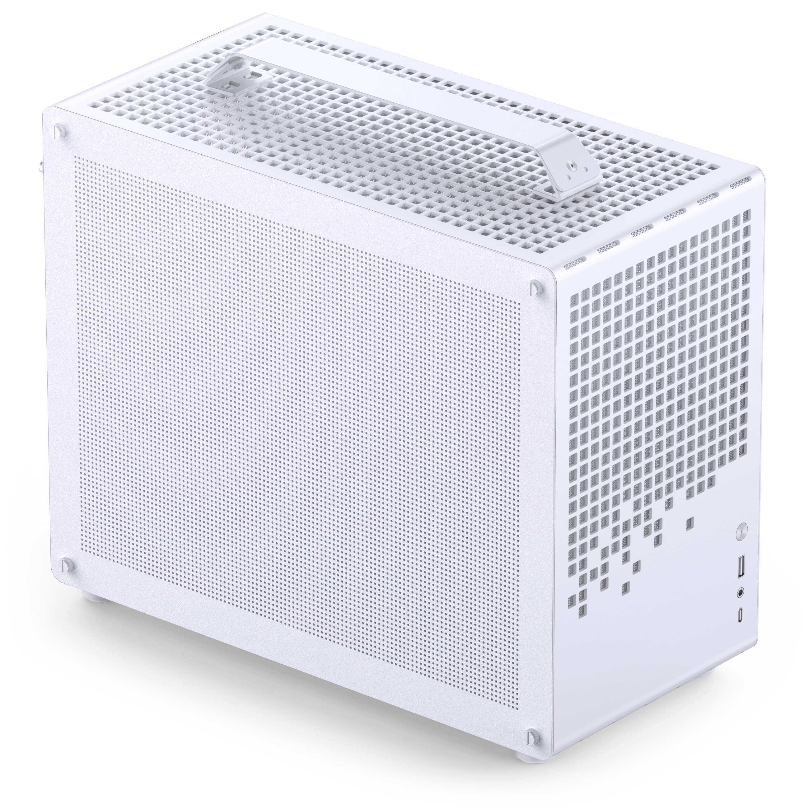 Jonsplus Z20 Mesh PC case, Mini Tower, Micro-ATX, with carrying handle ...