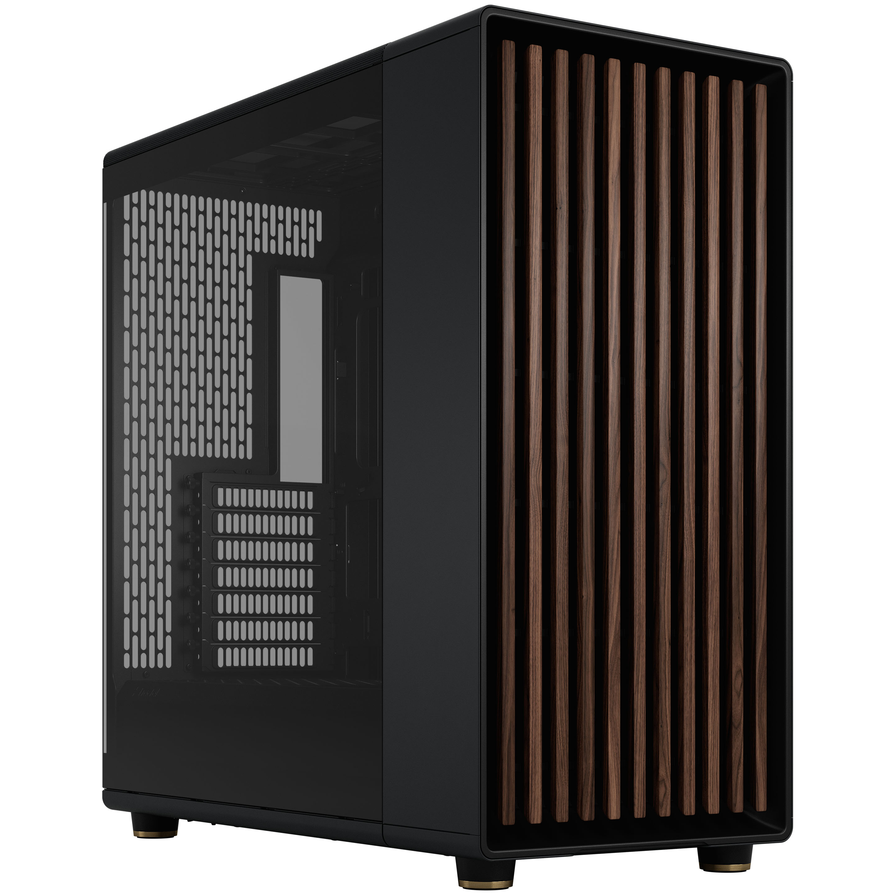 Fractal Design North XL PC Case, Mid Tower, ATX, Tempered Glass - Black