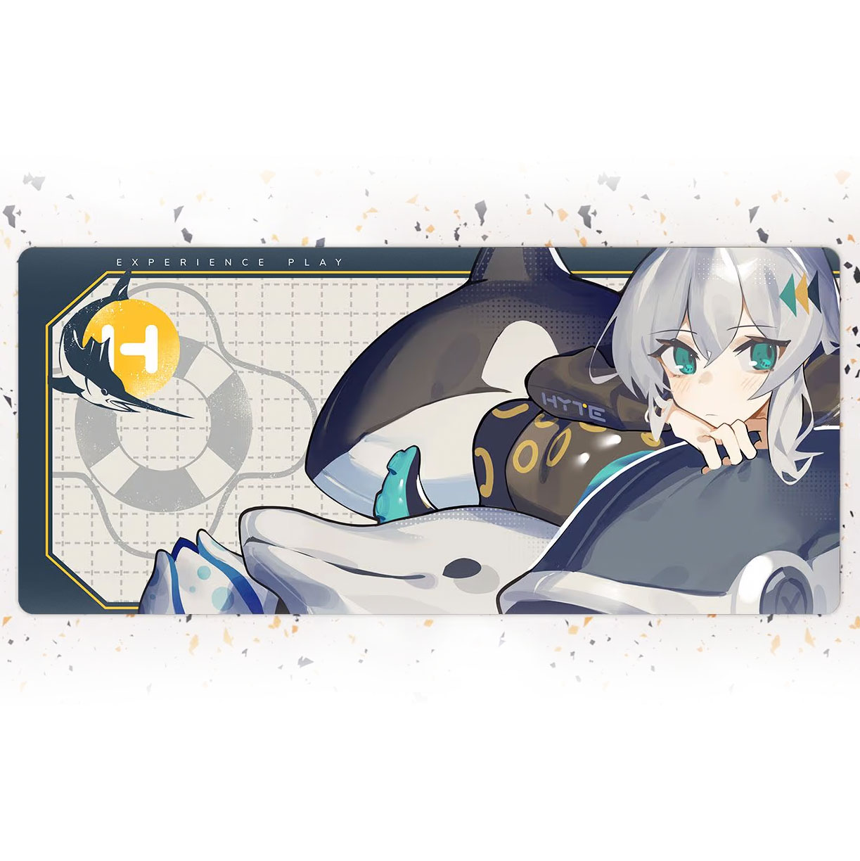 HYTE "Offshore" Gaming mouse pad Multicolour