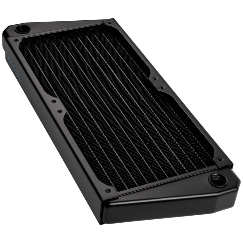 Alphacool NexXxoS ST30 Full Copper X-Flow Radiator - 240mm, black