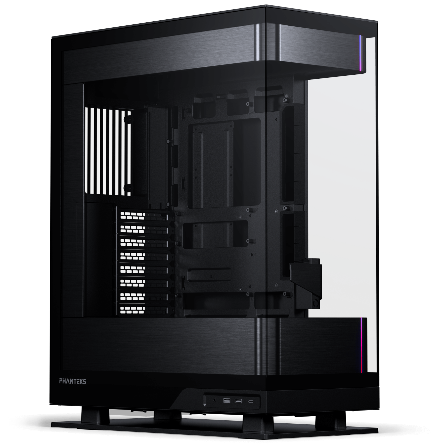 PHANTEKS Evolv X2 PC Case, Mid-Tower, E-ATX, Tempered Glass, DRGB – Black