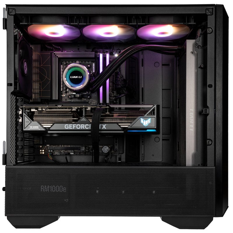 Gaming PC Racing Rig XL, AMD Ryzen 7 9800X3D, NVIDIA GeForce RTX 5080