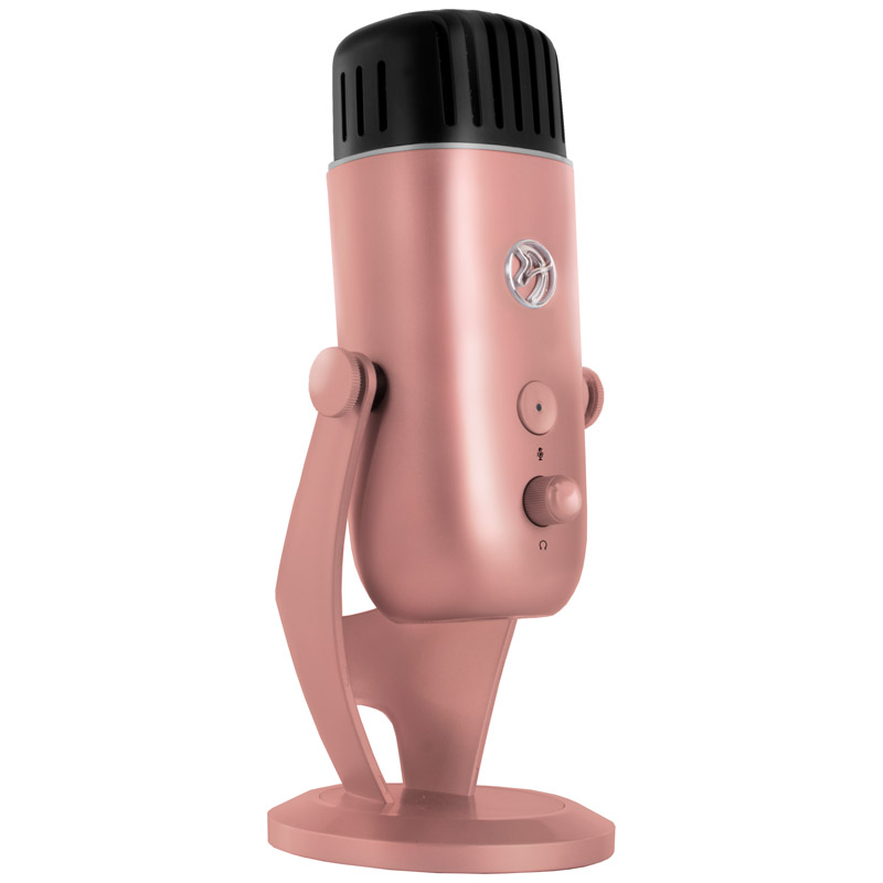 Arozzi Colonna Microphone, USB - rose gold