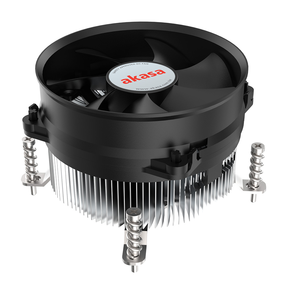 Akasa AK-CC6607EP01 Low Profile CPU Cooler - Socket LGA 1700, 64.5 mm ...