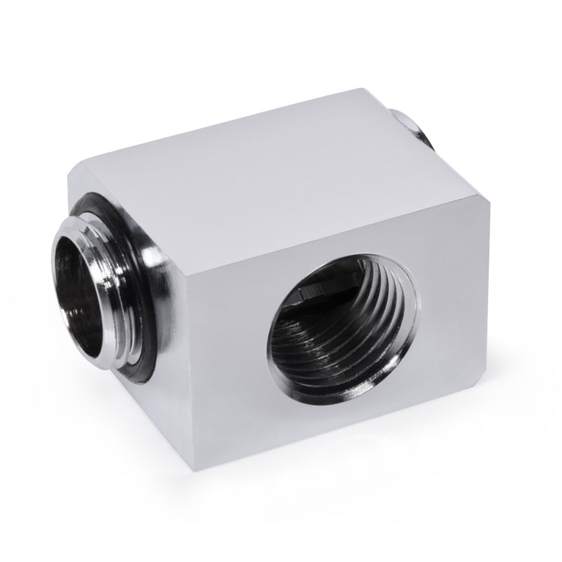 Alphacool Low Profile Adapter 90 Grad G1/4 Zoll AG auf G1/4 Zoll IG ...