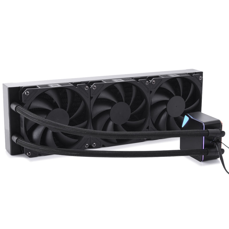 Alphacool Core Ocean T38 360mm CPU Digital AIO Cooler - black