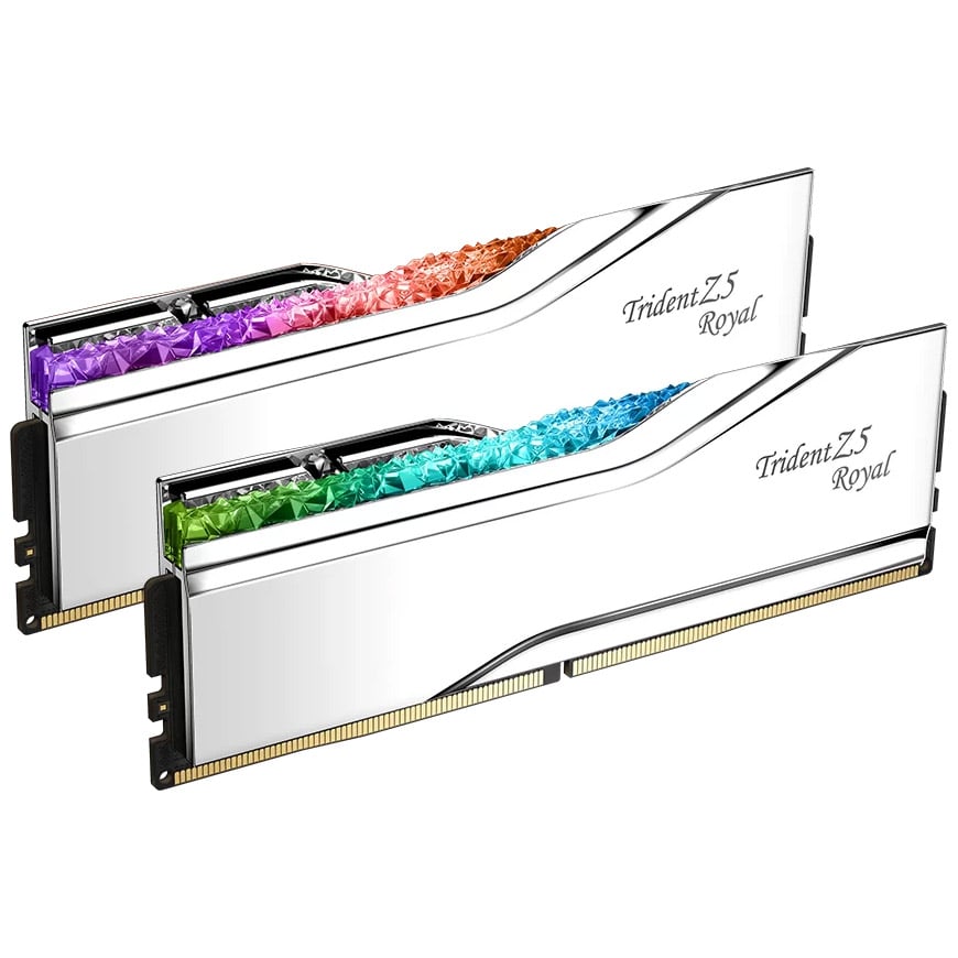 G.Skill Trident Z5 Royal, DDR5-6400, CL32, Intel XMP 3.0 - 64 GB Dual ...