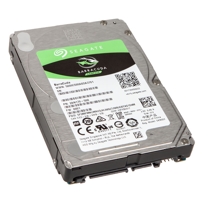 Seagate BarraCuda HDD, SATA 6G, 5400 RPM, 2.5 Inch - 4 TB