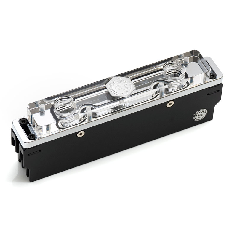 Bitspower RAM cooler, DDR5, transparent double-sided - 2 DIMMS