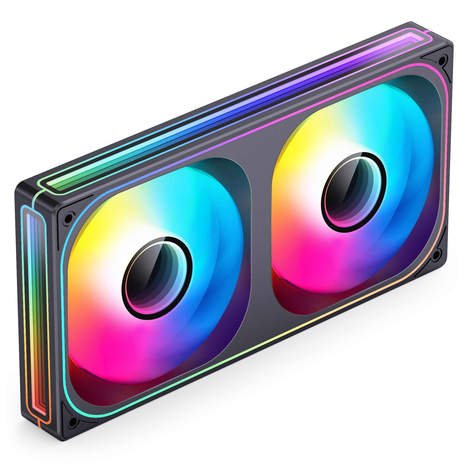 Jonsbo ZB-240 Fan, PWM, ARGB - 240mm, black