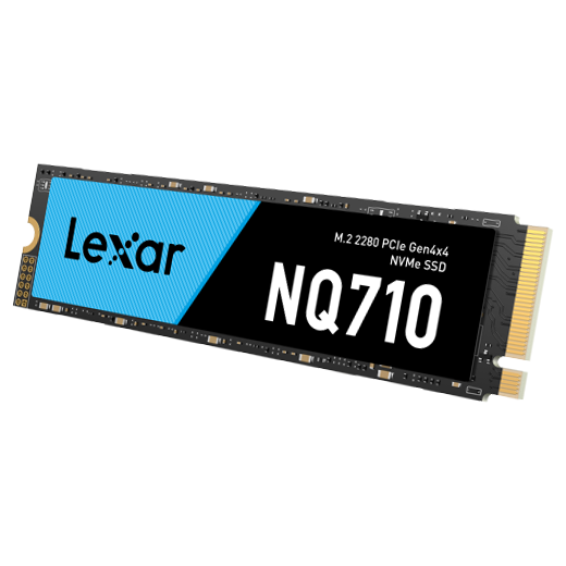 Lexar NQ710 NVMe SSD, PCIe 4.0, M.2, Typ 2280 - 500GB