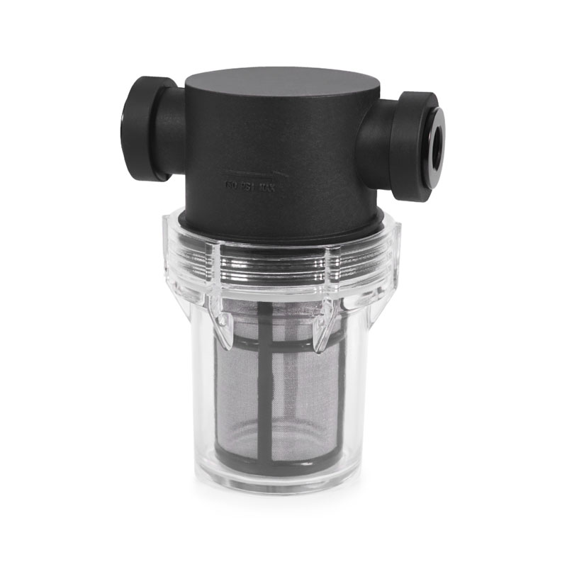 Alphacool ES Big Inline Particle Filter 2x G1/2" with adapter to G1/4"