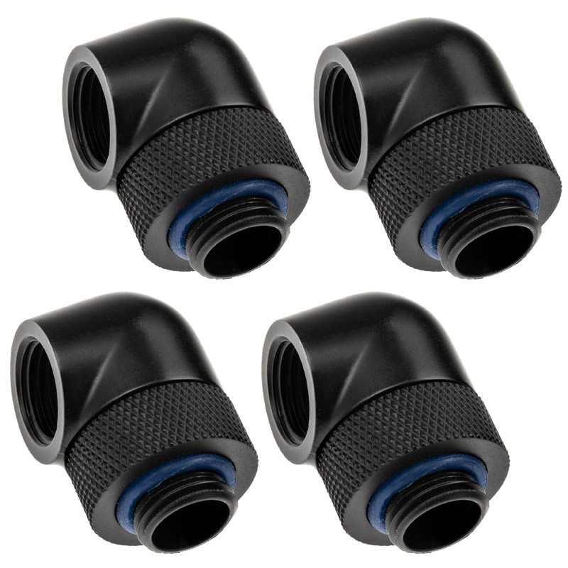XSPC Adapter 90 Degree G1/4 inch Male to G1/4 inch Female - Rotatable ...
