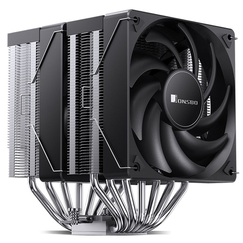 Jonsbo CR-3000 CPU cooler, dual tower, 120mm - black
