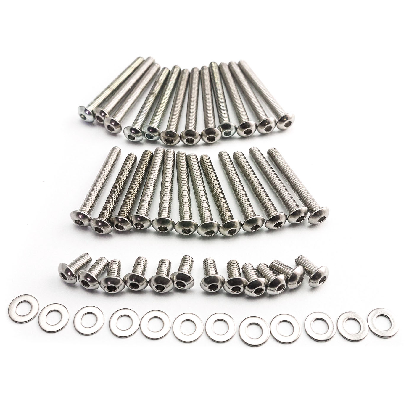 Singularity Computers Radiator Screw Kit, M3, 24 pieces - silver