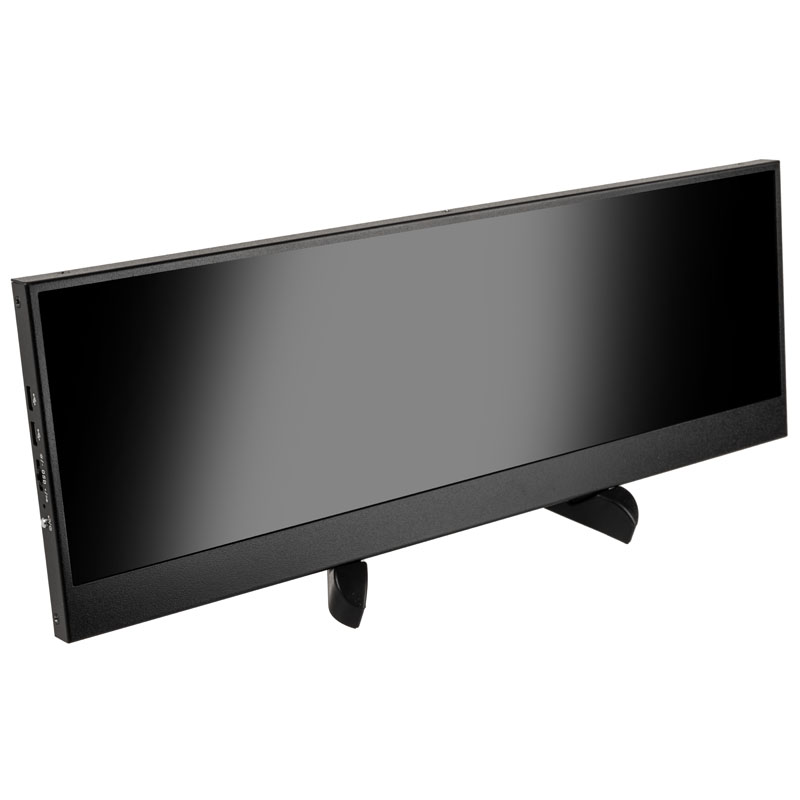 Lamptron HM140 Hardware Monitor - 14 inches, black