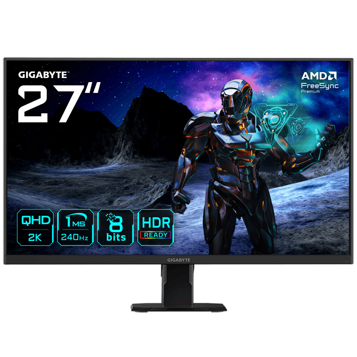 Gigabyte GS27Q X, 27-inch QHD Gaming Monitor, 250Hz, SS-IPS Panel ...