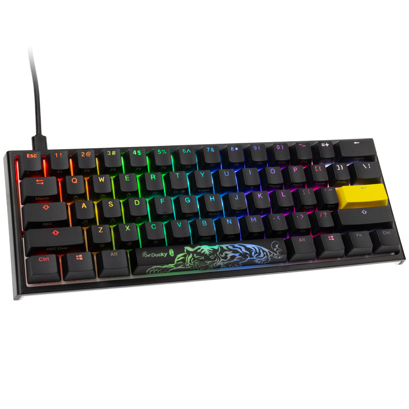 Ducky One 2 Pro Mini Gaming Keyboard, RGB LED - Kailh Red (US)