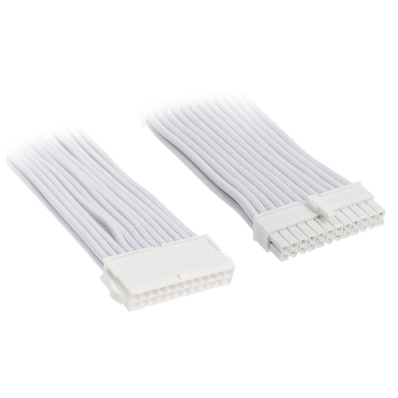 SilverStone ATX 24-pin cable, 300mm - White